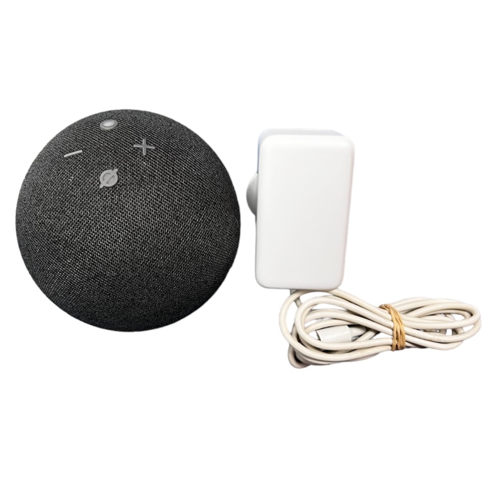 Pre-owned Amazon Echo Dot 4th Gen, Black - Own4Less